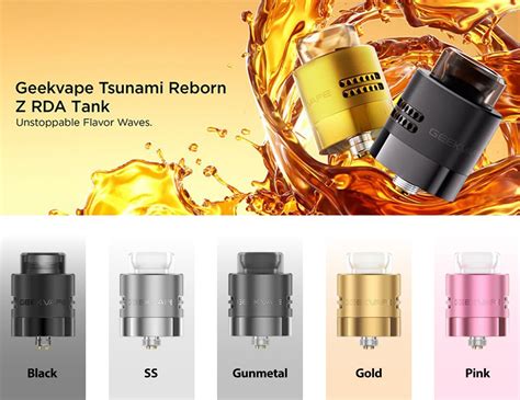 Geekvape Tsunami Reborn Z Rda 24mm Cheap Atomizer Vapesourcing