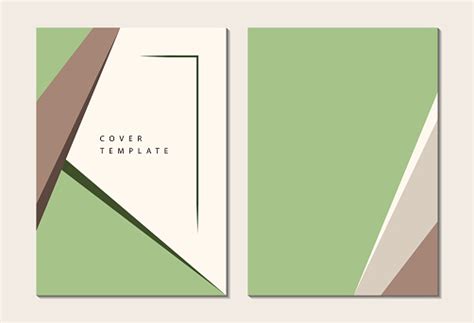 색깔이 있는 기하학적 모양 텍스트를 위한 위치입니다 비즈니스 브로셔 전단지 엽서 포스터 디자인 당신의 디자인을 위한 템플렛 벡터 A4 용지에 대한 스톡 벡터 아트 및 기타