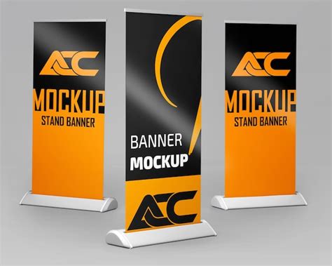 X 스탠드 배너 모 ⁇ 프리미엄 Psd 파일