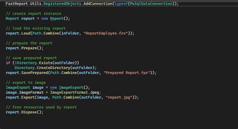 Installing Fastreport On Net 80 And Creating A Simple Report
