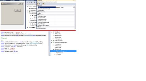 C I Got An Error In My Windows Forms Application Stack Overflow