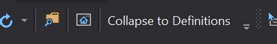 Add Collapse To Definitions Button To Visual Studio Chris Straw