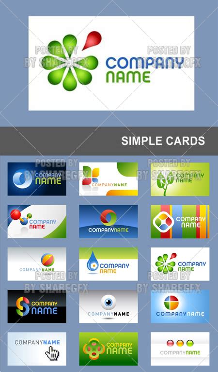 Simple Cards ~ Vector Graphic Free Downloads
