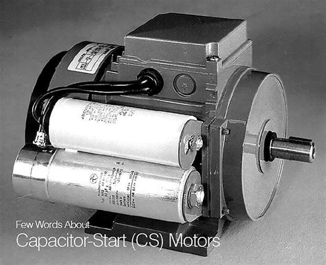 Capacitor Start Capacitor Run Induction Motor With Neat Diag