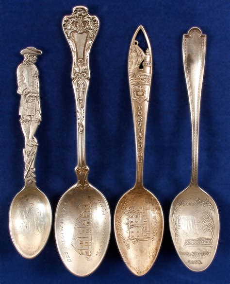 Sterling Silver Souvenir Spoons 80943