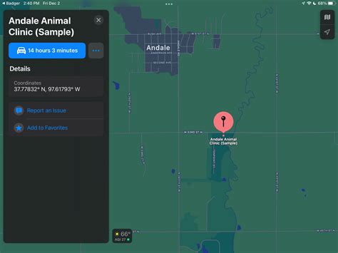 How To Navigate Accounts Using Gps Navigation From Badger Maps Ipad