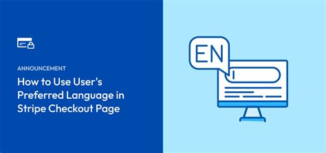 how to use user s preferred language on stripe checkout page