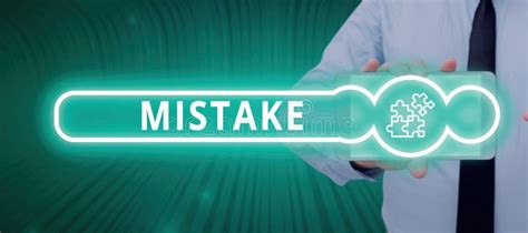 Text Showing Inspiration Mistake Concept Meaning Misconception About The Meaning Of Something