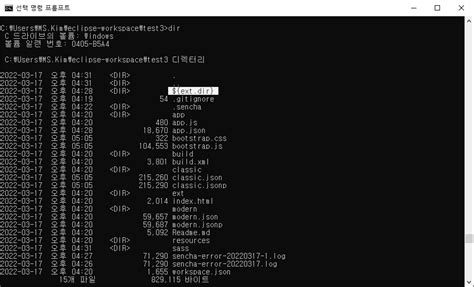 ExtJS 대시보드