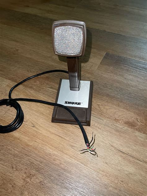 Shure Dynamic Microphone Model 550l Without Connectors Advise On How To Setup R Shure