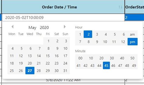 Cannot Get Datetime Formatting To Show As Expected In Editor
