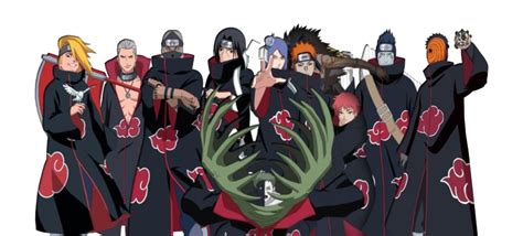 Akatsuki Pursuit Villains Ambition Ninjas Png