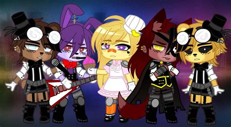 I Redid My Fnaf 1 Ocs Swipe For New Ones R Gachaunity