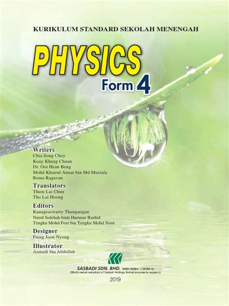 Physics Form 4 Preliminaries Pdf Science Technology Engineering And Mathematics Information