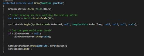 Tiled Rendering Issue When Scaling Up Low Resolution Tilemap Extended Community Monogame
