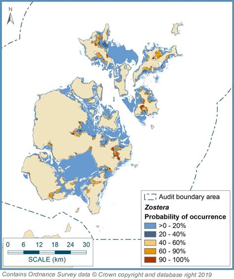 11 Maxent Predictive Model For Zostera In Orkney Waters Download