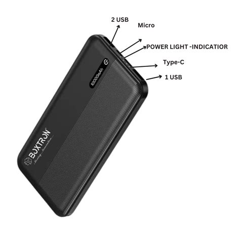 Boxtron Bxbp 08 Power Bank Boxtron Newly Launched Dynamo Lite 10000mah