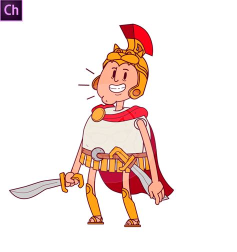 Alexander The Great Character Animator Puppet Graphicmama