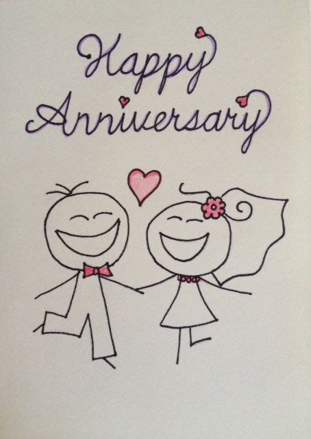 Wedding Anniversary Drawing Ideas