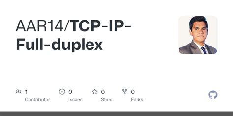 Github Aar14 Tcp Ip Full Duplex