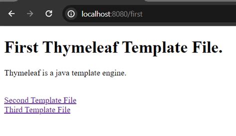 thymeleaf link or url expression