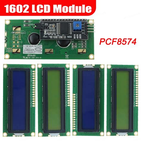 Lcd1602 1602 Lcd Module Iic I2c Interface Hd44780 Liquid Crystal Display Module 5v 16x2
