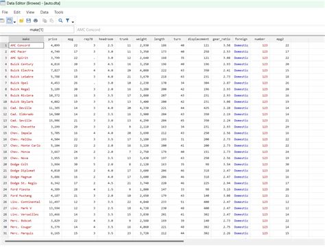 Various Data Types Of Stata The Data Hall