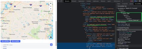 [accessibility] make the map container a distinct semantic structure that entails all its