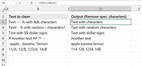 Remove Special Characters Using Lambda Excel Bootcamp
