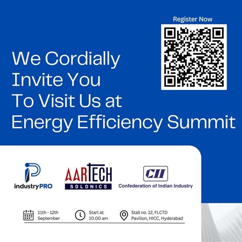Hyderabad Exhibition Energy Efficiency Rohit Sinwer