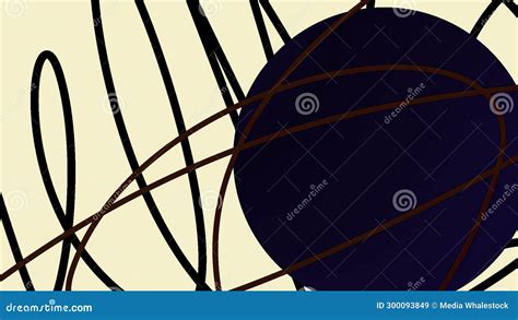 Animation With Moving Lines And Circle To Insert Motion Stock Image Image Of Bright Minimal
