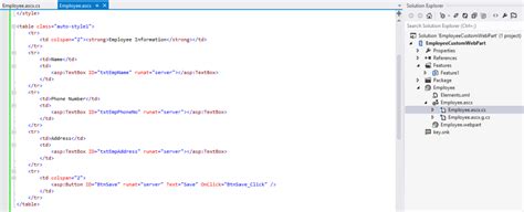 3 Simple Steps To Create A Visual Web Part In Sharepoint Codeproject