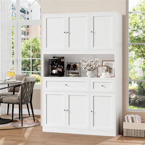 Botlog 72 Kitchen Pantry Cabinet Kitchen Hutch With