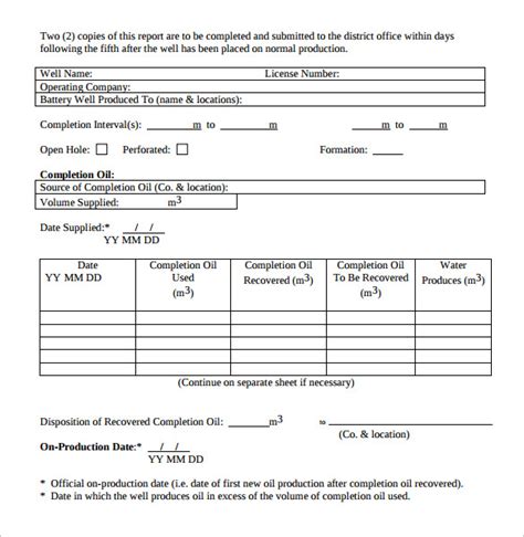 Free 18 Production Report Templates In Pdf Ms Word Apple Pages