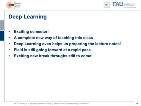 Lecture Notes In Deep Learning Known Operator Learning Part 4 Pattern Recognition Lab