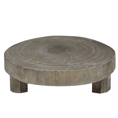 7 Gray Small Wood Riser
