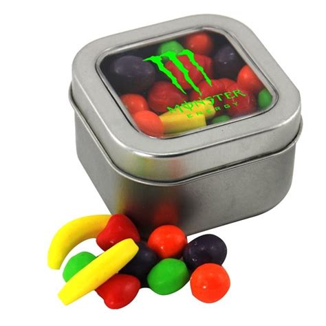 Promotional Window Tin With Candy Fruitz