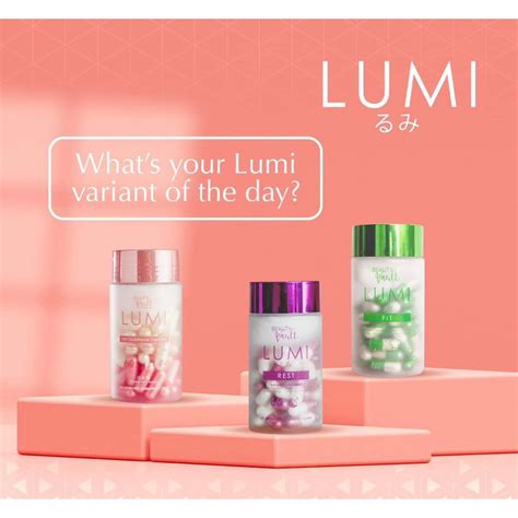 Beauty Vault Lumi Lumi Lumi Rest Lumi Fit Shopee Philippines