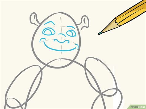 Cómo Dibujar A Shrek Con Imágenes Wikihow