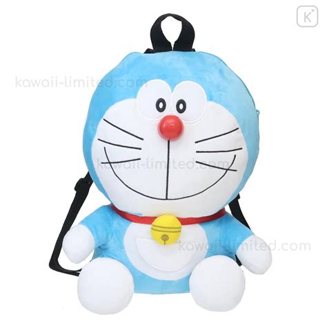 Japan Doraemon Plush Backpack Big Smile Kawaii Limited
