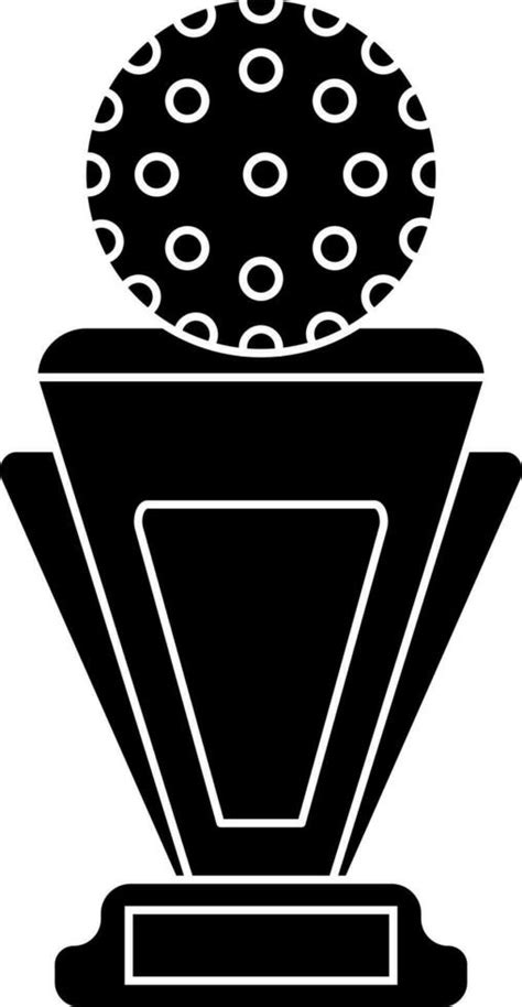 Vector Illustration Of Golf Trophy Icon 24243778 Vector Art At Vecteezy