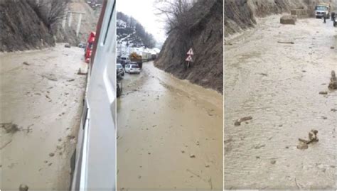 🎥 უმძიმესი ვითარება რიკოთზე გზაზე ჩამოსული ლაფის გამო ავტომობილებს გადაადგილება უჭირთ