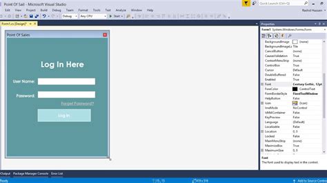 [part 1] Design A Dashboard For Point Of Sales In C Win Form App Youtube