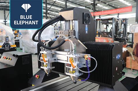 Multi Axis Mini CNC Router On Sale Blue Elephant CNC