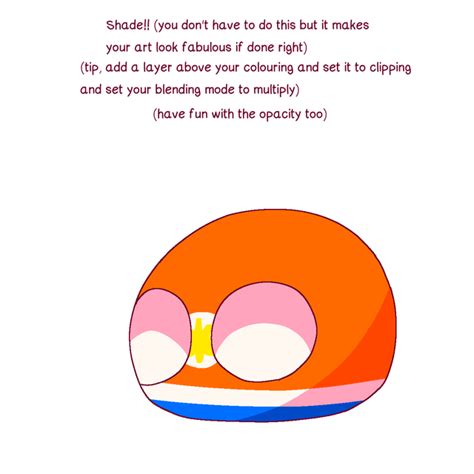 How To Draw A Countryball That Looks Alive You Dont Have To Use This