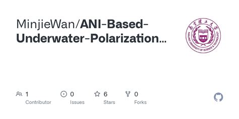 Github Minjiewanani Based Underwater Polarization Imaging Method For Objects With Complex