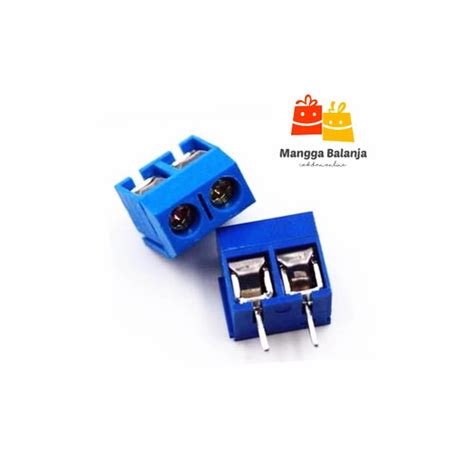 Jual Konektor Biru 2 Pin Terminal Blok Kab Bandung Mangga Balanja Tokopedia