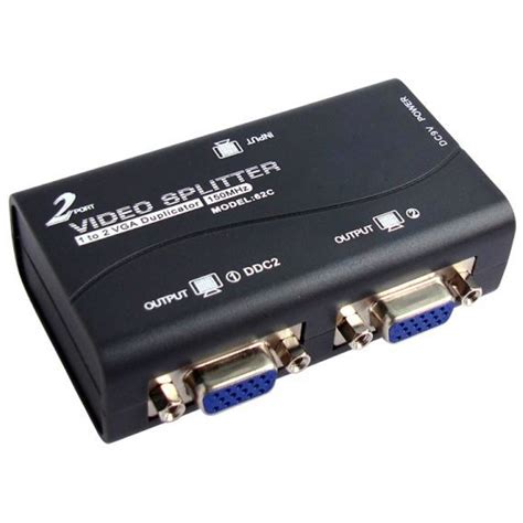 VGA SPLITTER 2 PORT 250Mhz Smartvision Com Tr