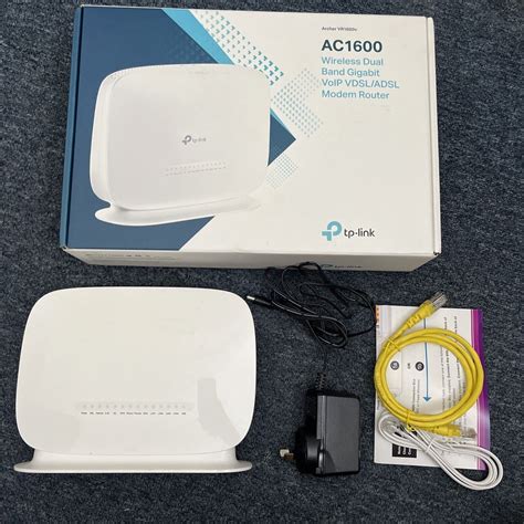 Tp Link Archer Vr1600v Wireless Dual Band Gigabit Voip Vdsl Adsl Modem Retro Unit