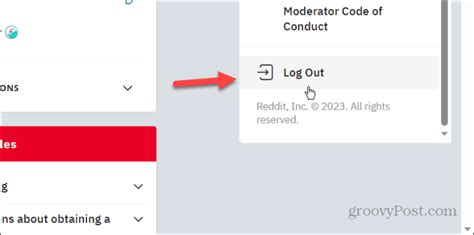 How To Sign Out Of Reddit